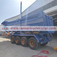 China 4 Axle 65 Ton Dump Semi Trailer for Mining Projects for sale