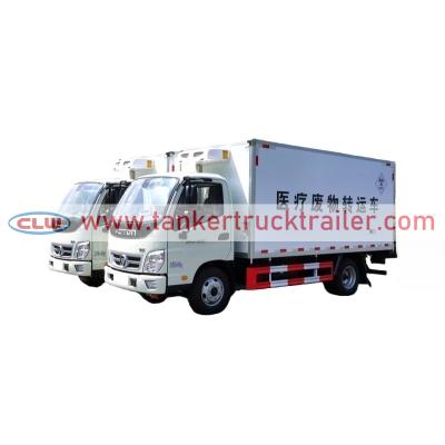 China FOTON 3.5 Tons Leak Proof Medical Waste Collection Vehicle for Clinics for sale