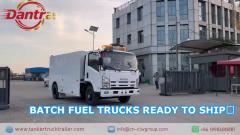 Batch Mobile Fuel Delivery Trucks Ready for Shipment | Isuzu 6000L Fuel Trucks Export