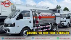 Dongfeng Small Fuel Tank Truck Exported to Mongolia | Mobile Refueling Truck Delivery Showcase