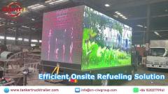 High Quality Mobile LED Billboard Truck | 3-Sided Digital Advertising Truck