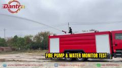 Shacman 6x4 16CBM Fire Truck Testing | Fire Pump & Water Monitor Test