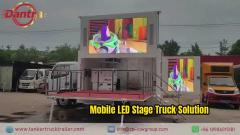 Dongfeng 4x2 P4 LED Billboard Truck with Mobile Stage | Product Demo & Working Video