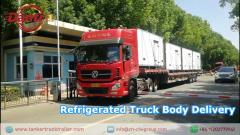 Refrigerated Truck Body Production & Delivery | Insulated Box Body Ready for Shipment