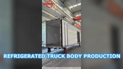 How Refrigerated Truck Bodies Are Made | Insulated Box Production