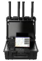 China 10KM Suitcase Type UAV Detection System and Positioning System IP65 Rated Easy Carry for sale