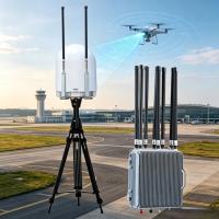 China Fixed UAV Detection And Jamming Equipment 10km Detection Positioning 3km Jamming for sale