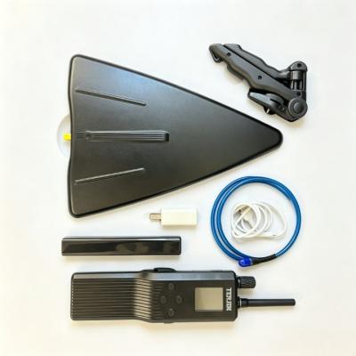 China Modular Design Handheld Drone Detector 1-3km Detection Identification Direction Finding for sale