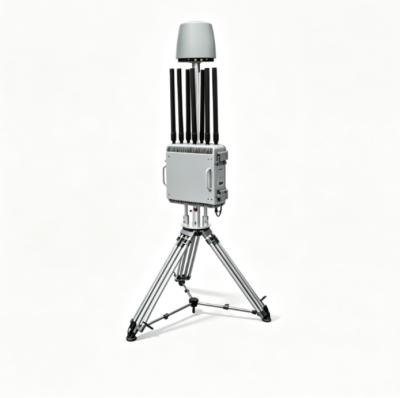 China Fixed Long Range Anti-Drone 3KM Jammer 5KM Detection Defense Equipment Ultra-Wide Full-Band for sale