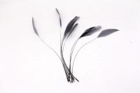 China Stripped Rooster Coque Feather in Dyed Pattern for Chicken Feather Benefit for sale