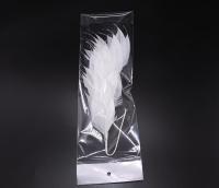 China Dyed Pattern Goose Feather Flower Mount with Wire Accessory Durable Construction for sale