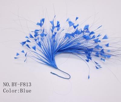 Cina Fabbricazione di articoli da parrucchiere Decorazione di festa Piuma d'oca Albero con accessori a filo in vendita