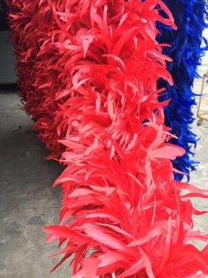 China Marabou- en haanveren Coque-veren Boa voor evenementen Voorzieningen Halloween-gelegenheid Te koop