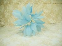 China Exquisite Craftsmanship Goose Feather Flower Mount with Wire Accessory for sale