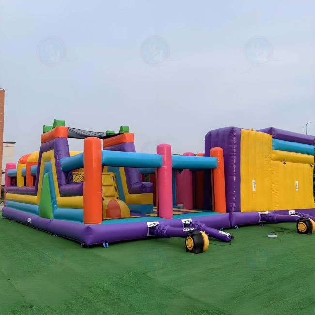Custom Inflatable Bounce House Slide Combo for Land Amusement Park