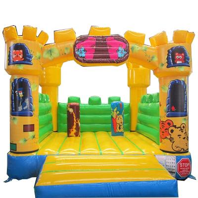China Tong Huan 2014 Inflatable Bounce Castle Jumping Castle 5x5m 0.55mm PVC Tarpaulin 8+ Person Capacity CE Certified Blower for sale