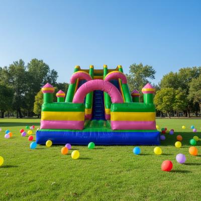 China New Design Chian Factory Cheap Custom Bouncer Slide Inflatable Combo Jumpers Bounce House Inflatable Bouncy Castle for Kids for sale