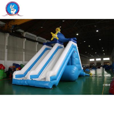 China New Design Inflatable Floating Water Slide Land Slide Large City Slide for Water Park for sale