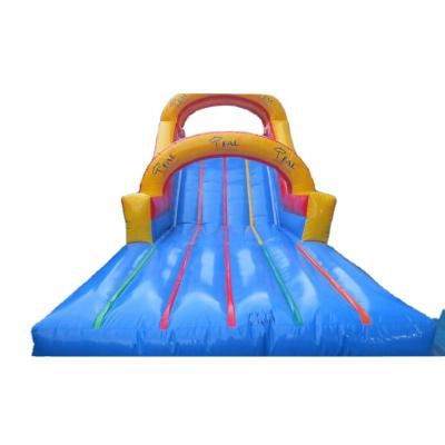 China Commercial Inflatable Bouncy Castle Water Slide Combo Durable PVC Design for Amusement Park and Resort Rental Business for sale