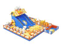 Quality Hot Sale Inflatable Land Park Fun Amusement Bouncer Slide Safety Certified Kids for sale