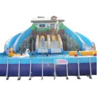 Quality Factory Price Inflatable Custom Land Water Park High Quality PV Inflatable Water for sale