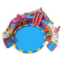 Quality Inflatable Water Slide Park with Splash Pool High Quality New Design Inflatable for sale