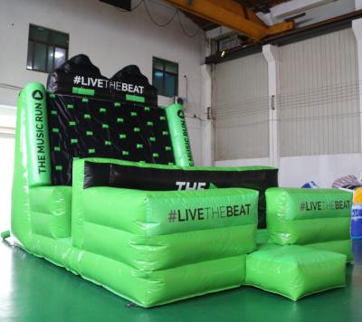 China Outdoor Inflatable Sport Game Inflatable Rock Climbing Wall Adults Kids Inflatable Climbing Wall for sale