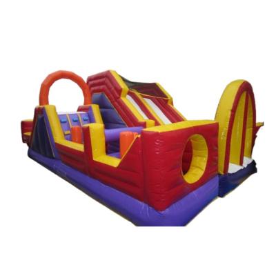China Factory Price PVC Outdoor Inflatable Obstacle Course Jumpers Inflatable Bounce House Inflatable Obstacle Games for Party Rental for sale