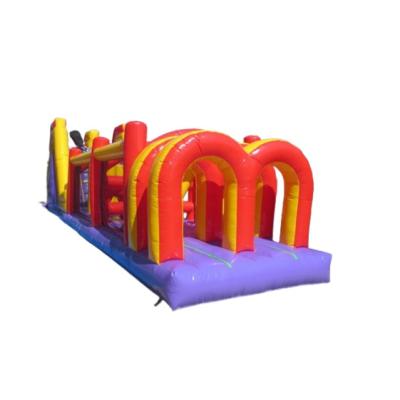 China Factory Outdoor PVC Inflatable Obstacle Course/inflatable Sport Game Bounce House Jumping Inflatable Game for Party Rental for sale