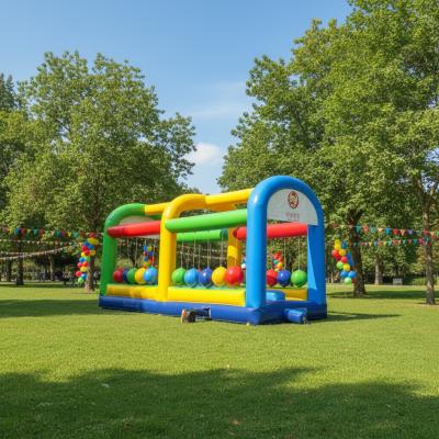 China Durable Adults Inflatable Games with Ball Great Value Custom Inflatable Outdoor Fun Park Sport Gages Team Building Games for sale