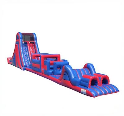 China Custom Heavy-Duty PVC Commercial Inflatable Obstacles Durable Outdoor Large Obstacle Course Challenge Games for Racing for sale