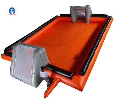 China Inflatable Soap Football Field Pitch Soccer Field for sale