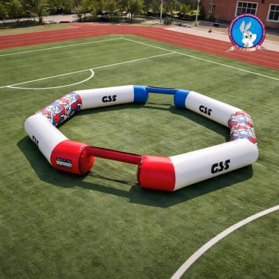 China Inflatable Sports Field Football Combo Court Soccer Pitch Outdoor Family Commercial Event Interactive Inflatable Arena Custom for sale