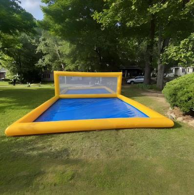 China Factory Wholesale Large Custom PVC Inflatable Water Volleyball Court Beach Ball Sport Pool Rental for Sale for sale