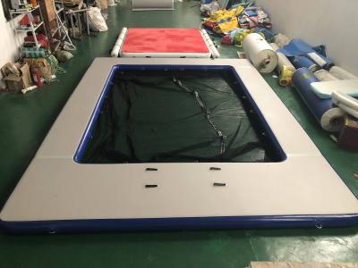 China Portable Inflatable Floating Ocean Sea Yacht Swimming Pool With Anti Jellyfish Net Boat Yacht Enclosure Sea Pool for sale
