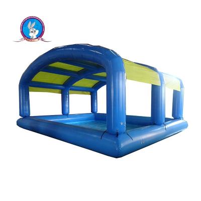 China PVC Inflatable Swimming Pool Tent Pool Inflatable Pool Dome for sale