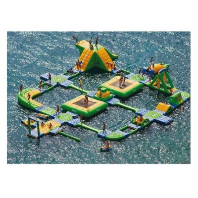 China Summer Commercial Amusement Park/hot Sell Inflatable Aqua Park Equipment Sea Floating Water Park Equipment for sale