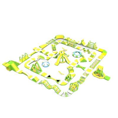 China Perfect Design Customized Summer Inflatable Water Park Floating for sale