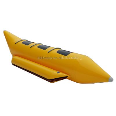 China Custom 0.9mm PVC Tarpaulin Boat Towable Tube Water Games China Manufacturer for sale