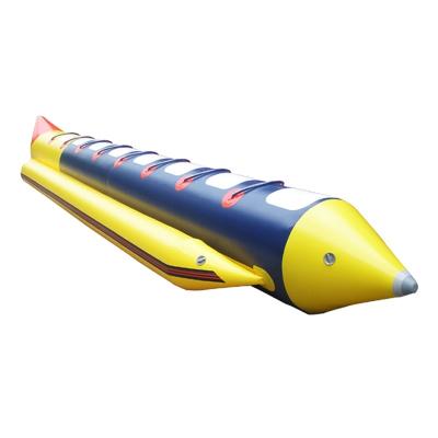 China Inflatable Banana Boat Ten Seats Towable Boat for Aqua Park for sale