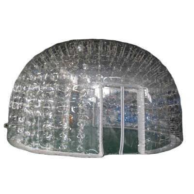 China Sealed air Inflatable Waterproof Transparent Bubble Tent Double Layer Camping Tent for Sale for sale