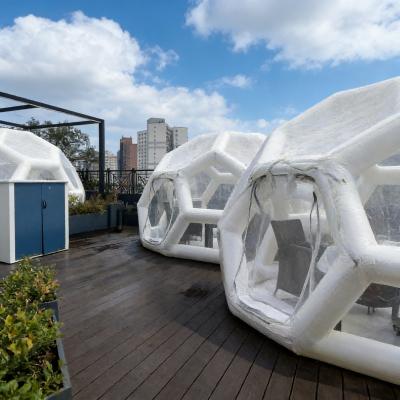 China New Design Hot Sale Inflatable Bubble Tent Clear Dome House Family Outdoor Tent for sale