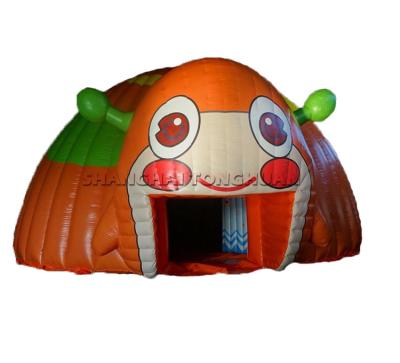 China Outdoor Waterproof Inflatable Tent Commercial Small Snail Inflatable Dome Tent for Sale for Camping for sale