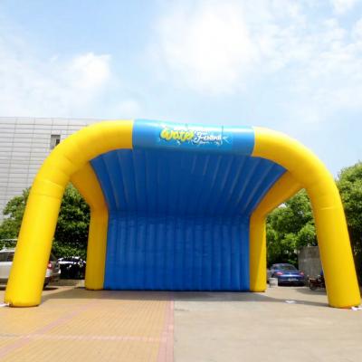 China Wholesale Advertising Inflatable Tent Air Tight Inflatable Arch Tent Funny Portable Dome Tent for Camping Party for sale