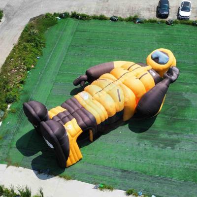 China Giant Inflatable Event Tent Custom Space Astronaut Theme PVC Durable Commercial Tent Inflatable Display Outdoor Exhibition Prop for sale