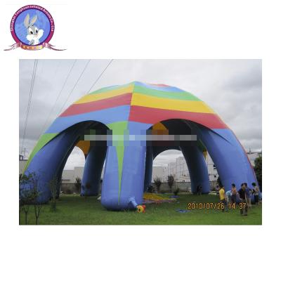 China Customized Large Inflatable Cube Octopus Tents for Camping or Event on Sale/Dia 30m (98ft) Inflatable Party Tent Hot Sell for sale