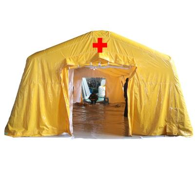 China Hot Sale Outdoor Waterproof Inflatable Double Layer Square Medical Isolation Tent China Factory Durable for sale