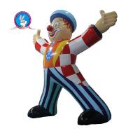 China Custom Inflatable Clown Noses 5m High Advertising Cartoon Model PVC Tarpaulin for sale