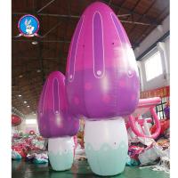 China Customized Giant Inflatable Flower Mushroom Model 3m High Durable Oxford Cloth for sale