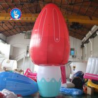 China Customized Giant Inflatable Flower Mushroom Model 3m High Durable Oxford Cloth for sale